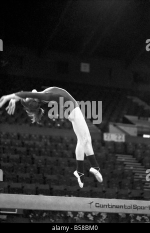 Competitors in the Champions All Gymnastics competition at Wembley ...