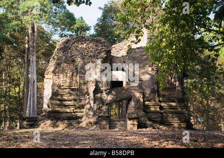 Temples in the ancient pre Angkor capital of Chenla, Cambodia ...