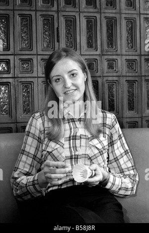Badminton. Champion. Gillian Gilks. March 1975 75-01482-007 Stock Photo ...