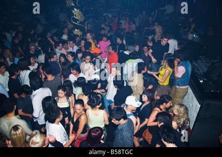 Beijing Club scene at Vics nightclub Sanlitun Beijing China Stock Photo ...