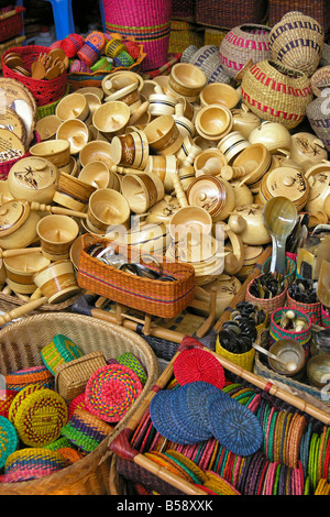 Wooden crafts. Inca market. Lima. Peru Stock Photo - Alamy