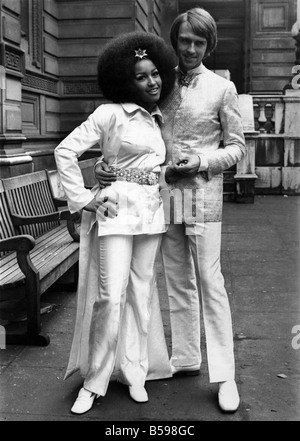 Marsha Hunt actress of the musical Hair performs at the pop festival ...