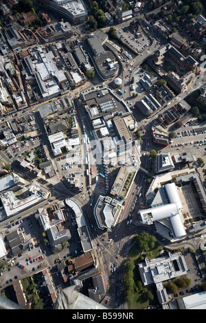 Aerial view of south of Guildford Town Centre Onslow Street Commercial ...