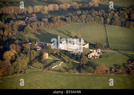 Aerial view north east of Copped Hall Rod Stewart s Epping Estate and ...