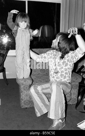 Bill Oddie seen here at home with his daughters. Oddie is a member of ...