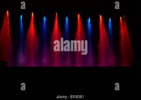 Waltzing Waters tourist visitor attraction illuminated dancing ...