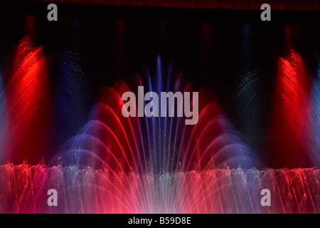 Waltzing Waters tourist visitor attraction illuminated dancing ...