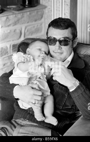 Boxer Alan Minter pictured at his Crawley Sussex home with his six ...