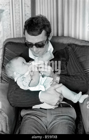Boxer Alan Minter pictured at his Crawley Sussex home with his six ...