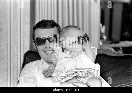 Boxer Alan Minter pictured at his Crawley Sussex home with his six ...