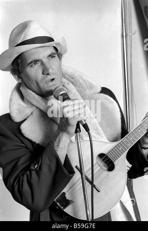 Entertainment: Music: Singer Joe Dolce pictured at a Soho recording ...