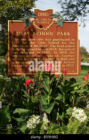 The Ohio School for the Deaf in Columbus, Ohio, was considered for ...