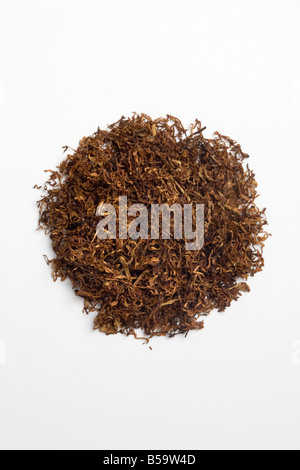 A packet of rolling tobacco with a health warning sign on it. England ...