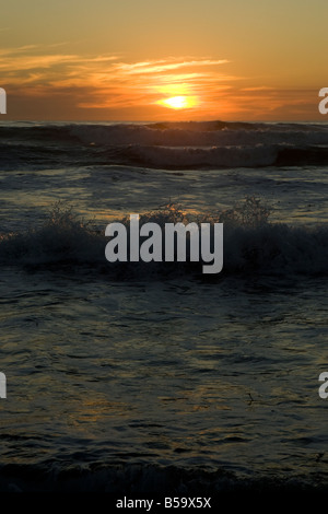 Sunset Moonstone Beach Cambria California Stock Photo - Alamy