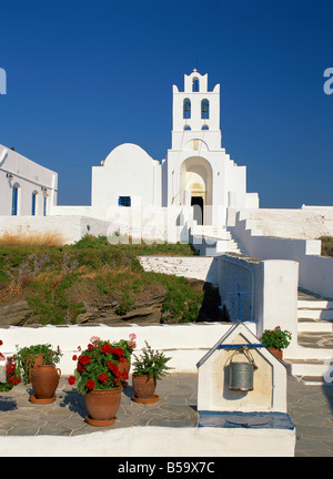 Greece. Sifnos island. Chrysopigi Monastery. Icons Stock Photo - Alamy