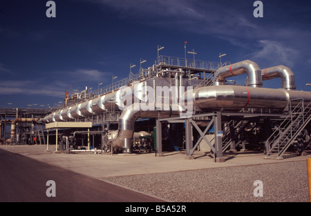 Barka Desalination plant industry near muscat oman middle east Stock ...