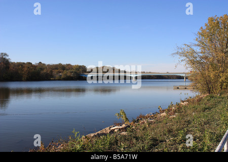 Scioto river Griggs reservoir park Columbus Ohio Stock Photo - Alamy