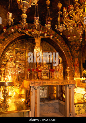 Golgotha, Church Of The Holy Sepulchre, Jerusalem, Israel, Middle Stock ...