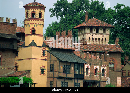 Europe Italy Piedmont Turin Borgo Dora Courtyards Stock Photo: 48141781 ...