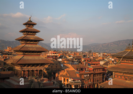 Five storey Nyatapola Temple at 30 metres the highest in the Kathmandu ...