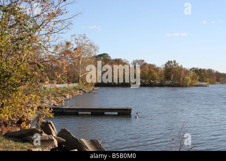 Scioto river Griggs reservoir park Columbus Ohio Stock Photo - Alamy