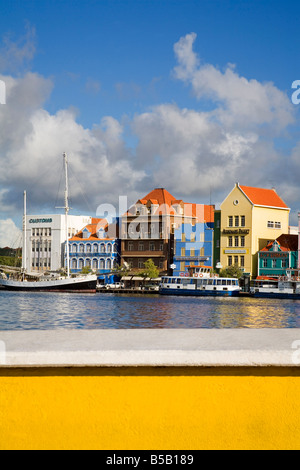 Stores on Handelskade Punda District Willemstad Curacao Netherlands ...