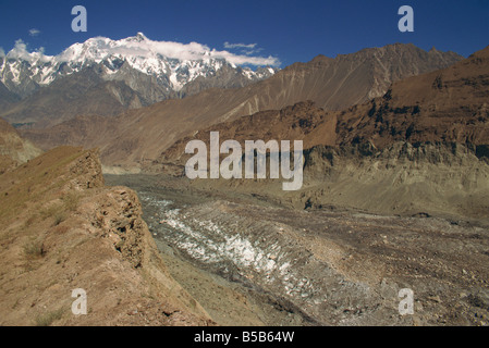 Hopar glacier, Pakistan Stock Photo - Alamy