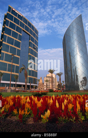 Modern buildings in Lima, Peru. District of Miraflores Stock Photo - Alamy