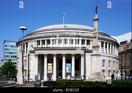 Manchester Central Library exterior St Peter's Square rotunda domed ...