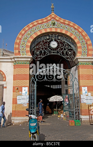 Dakar, Senegal. Kermel Market Vendor Showing a "Mango Pomme Stock Photo ...