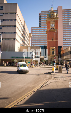 Victoria Centre Clock Tower Nottingham Stock Photo - Alamy