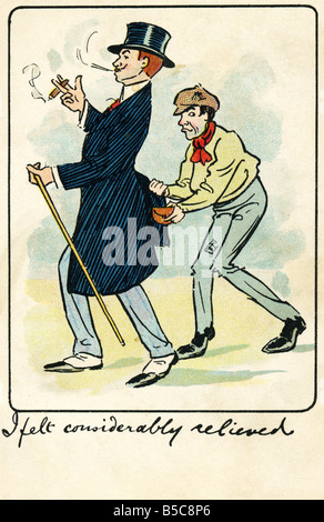 1900s Edwardian Comic Art Postcard Mottoes on the Wall EDITORIAL USE ...