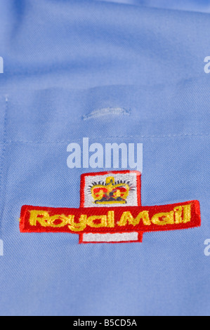 Close up of a Royal Mail work shoe with logo which is part of the ...