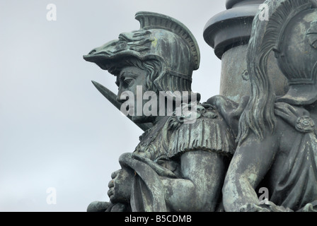 Figures of the bronze Roman soldiers. Berlin, Germany Stock Photo - Alamy