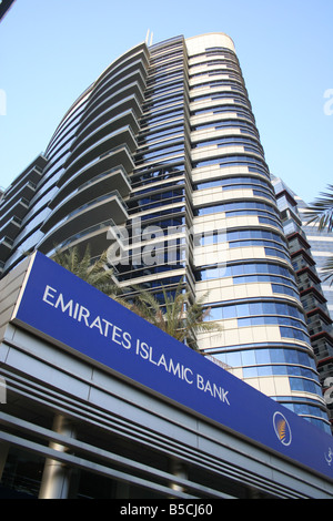 Emirates Islamic Bank Exterior Sign Dubai UAE Stock Photo - Alamy