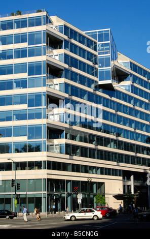 12 story headquarters building of the International Monetary Fund, IMF ...