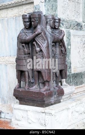 Tetrarchs - The porphyry statue of the Four Tetrarchs, Venice, Italy ...