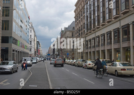 Friedrichstrasse Shopping Street in Berlin, Germany Stock Photo ...