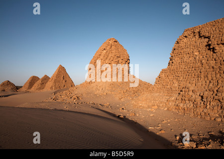 The royal cemetery of Nuri, burial place of King Taharqa, ancient ruler ...