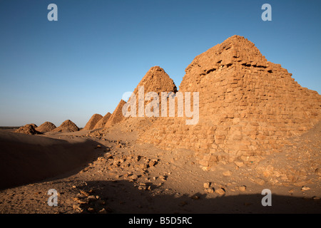 The royal cemetery of Nuri, burial place of King Taharqa, ancient ruler ...