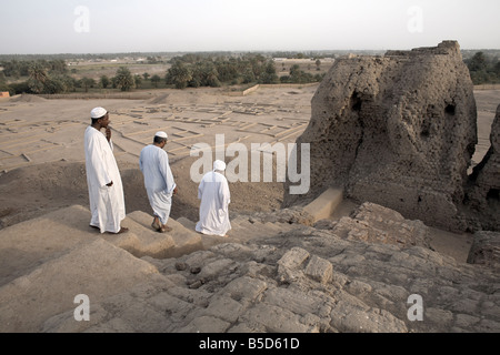 The 3,500 year-old mud-brick Western Deffufa, the seat of the first ...