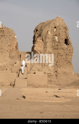 The 3,500 year-old mud-brick Western Deffufa, the seat of the first ...