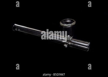 Crack or dope pipe isolated on a white studio background Stock Photo ...