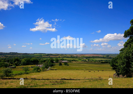 Landscape of the Forest of Pendle Lancashire County England UK Stock ...