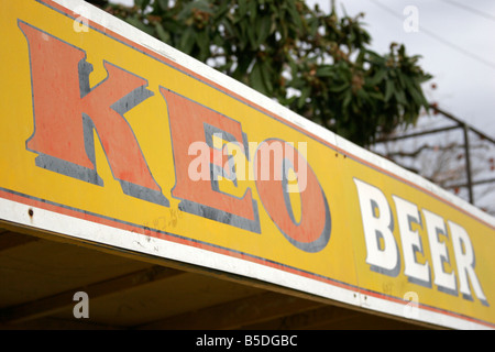 sign for keo beer the cypriot national brewery republic of cyprus Stock ...