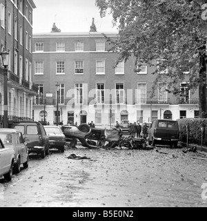 Terrorism: IRA London car bomb attached to Richard Charnley's car ...