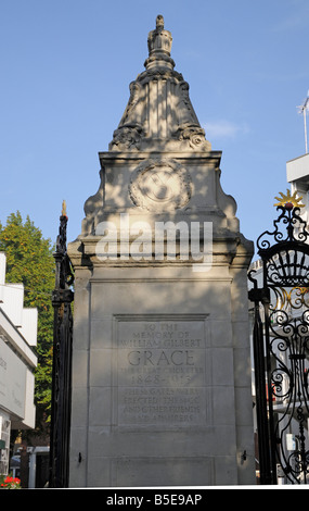 The W G Grace gates at Lords Cricket ground London Stock Photo - Alamy