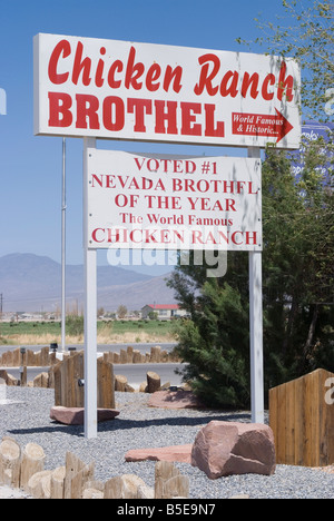 Chicken Ranch, legal brothel, Pahrump, Nevada, USA, North America Stock ...