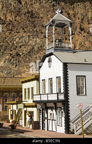 Historic Town Hall Georgetown Rocky Mountains Colorado USA Stock Photo ...