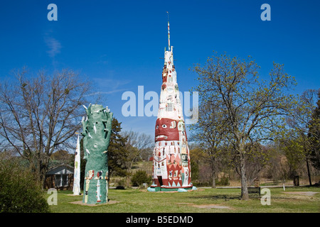 Galloway Totem Pole Park, City of Foyil, Historic Route 66, Oklahoma ...